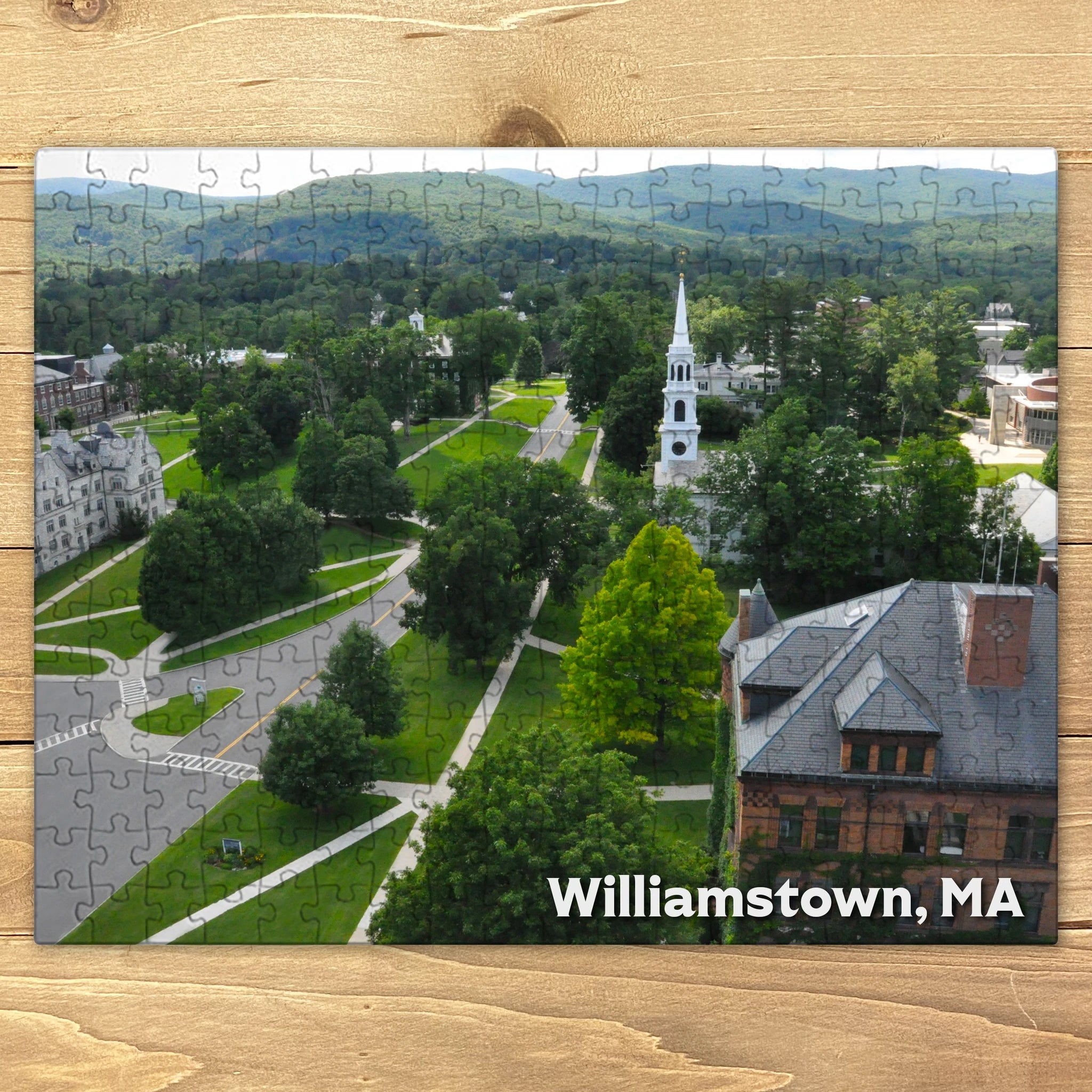 Williams MA Iconic Locations Puzzles | The Print Shop Williamstown ...